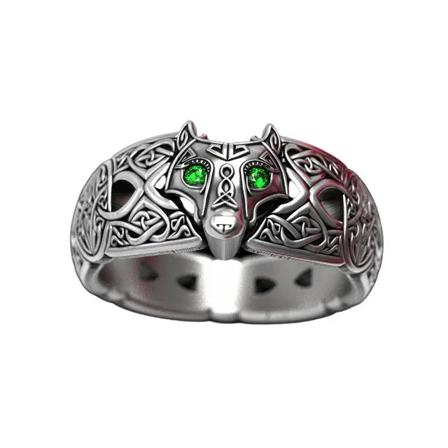 Celtic Wolf Ring | Viking Heritage - Viking Heritage Store
