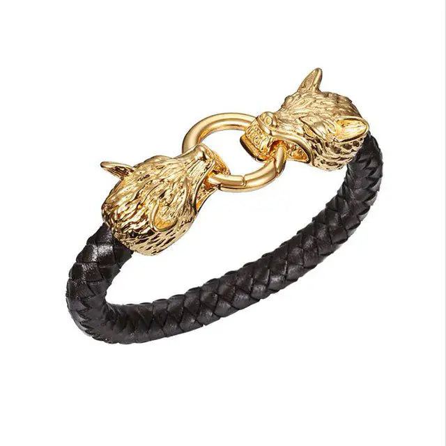 Animal Leather Bracelet | Viking Heritage - Viking Heritage Store