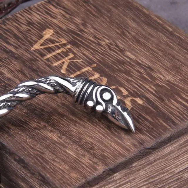 Stainless Steel Viking Arm Ring | Viking Heritage - Viking Heritage Store