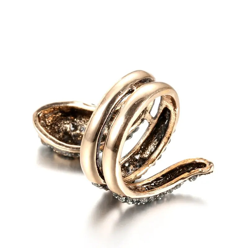 Diamond Snake Ring | Viking Heritage - Viking Heritage Store