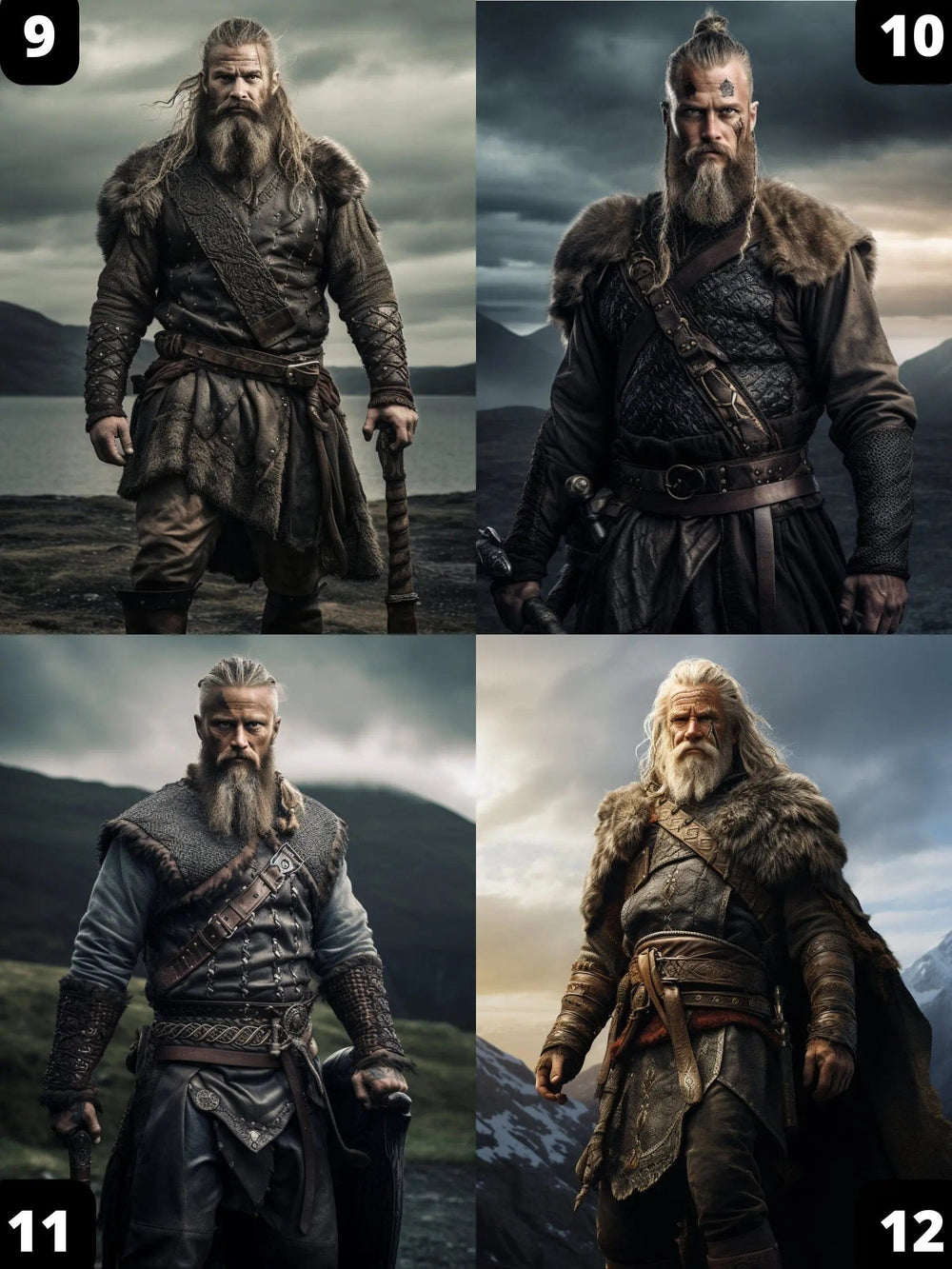 Personalized Viking Man Portrait | From Your Photos! - Viking Heritage ...