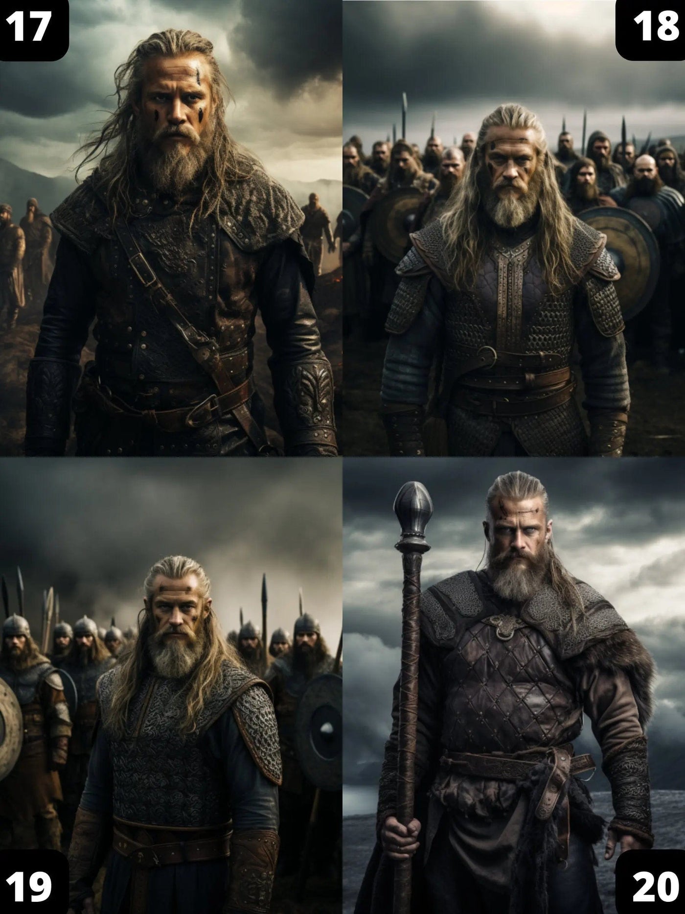 Personalized Viking Man Portrait | From Your Photos! - Viking Heritage ...
