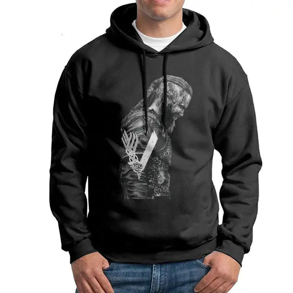 Ragnar Lothbrok Hoodie | Viking Heritage - Viking Heritage Store