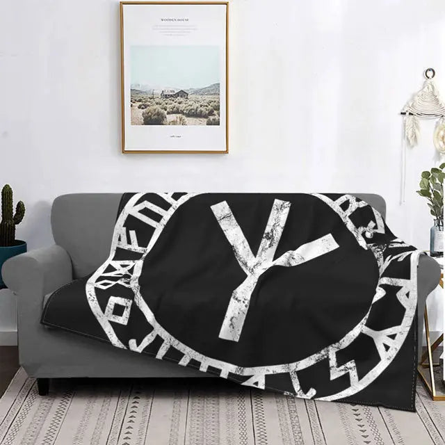 Scandinavian Throw Blanket | Viking Heritage - Viking Heritage Store
