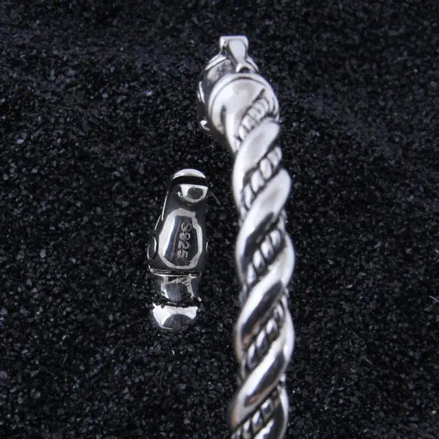 Silver Dragon Arm Ring | Viking Heritage - Viking Heritage Store