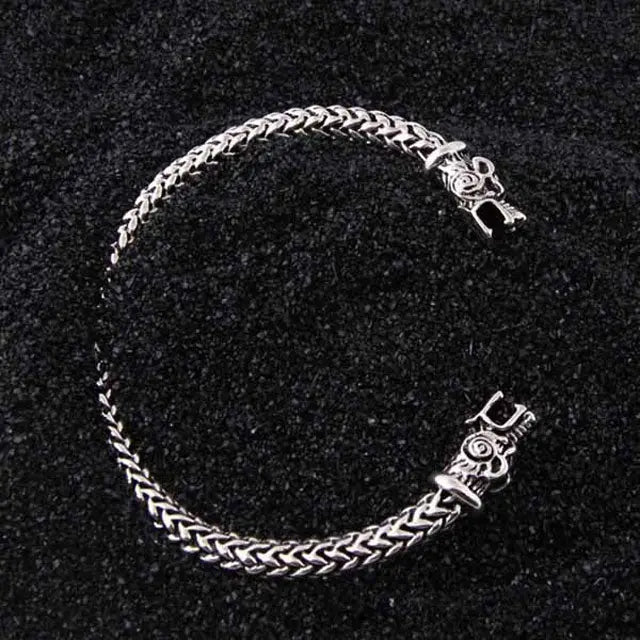Sterling Silver Dragon Arm Ring | Viking Heritage - Viking Heritage Store
