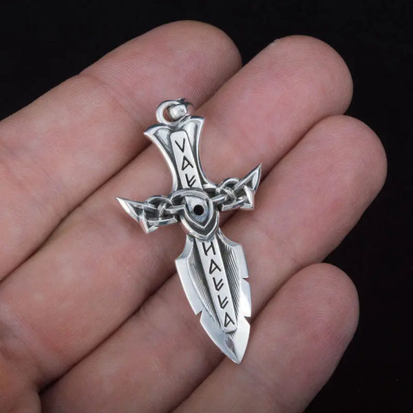 Silver Gungnir Necklace | Viking Heritage - Viking Heritage Store