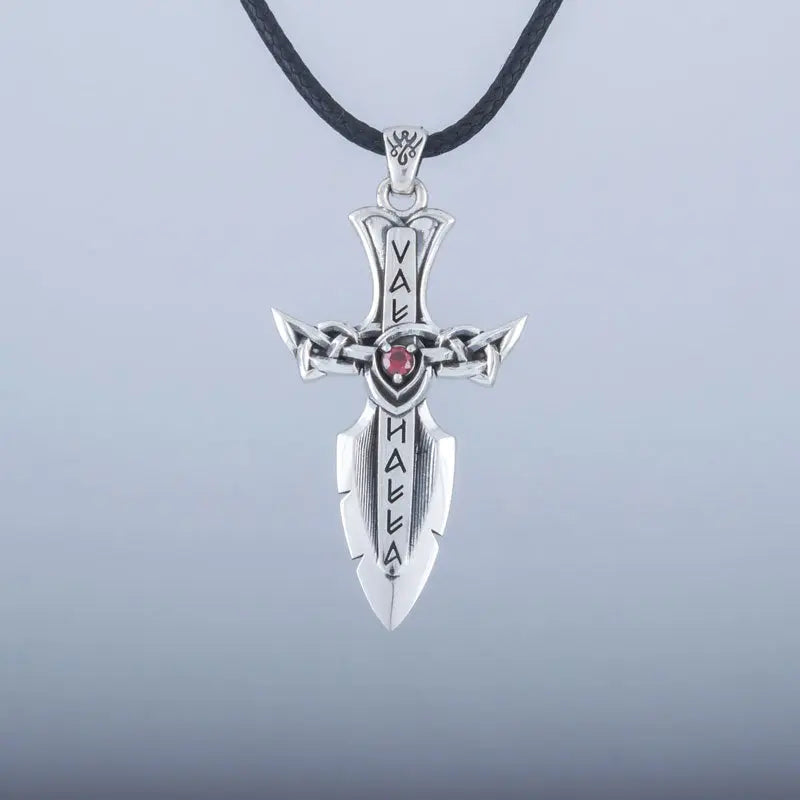 Silver Gungnir Necklace | Viking Heritage - Viking Heritage Store