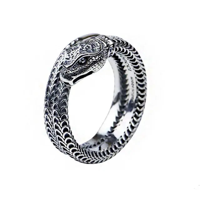 Silver Snake Ring | Viking Heritage - Viking Heritage Store