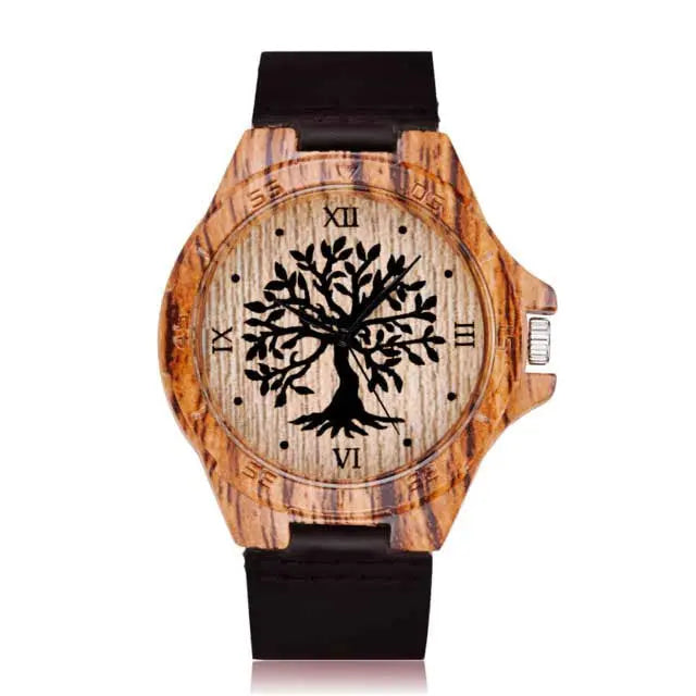 Reloj de madera | Herencia vikinga - Viking Heritage Store