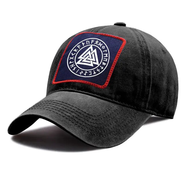 Valknut Cap | Viking Heritage - Viking Heritage Store